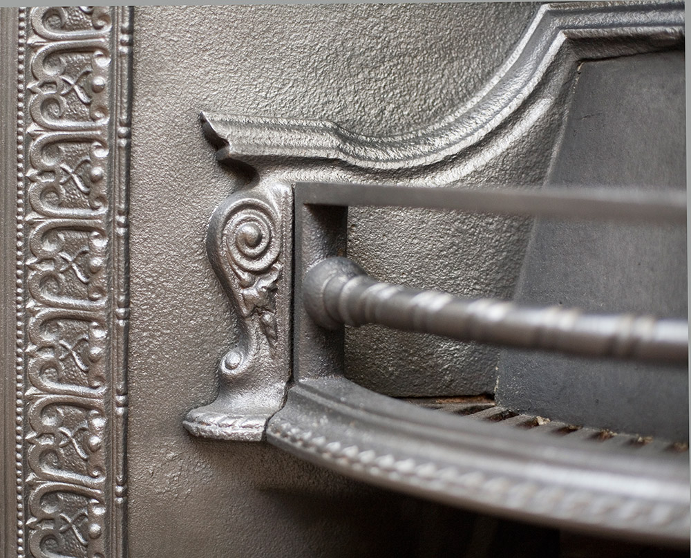 Victorian cast iron arched interior