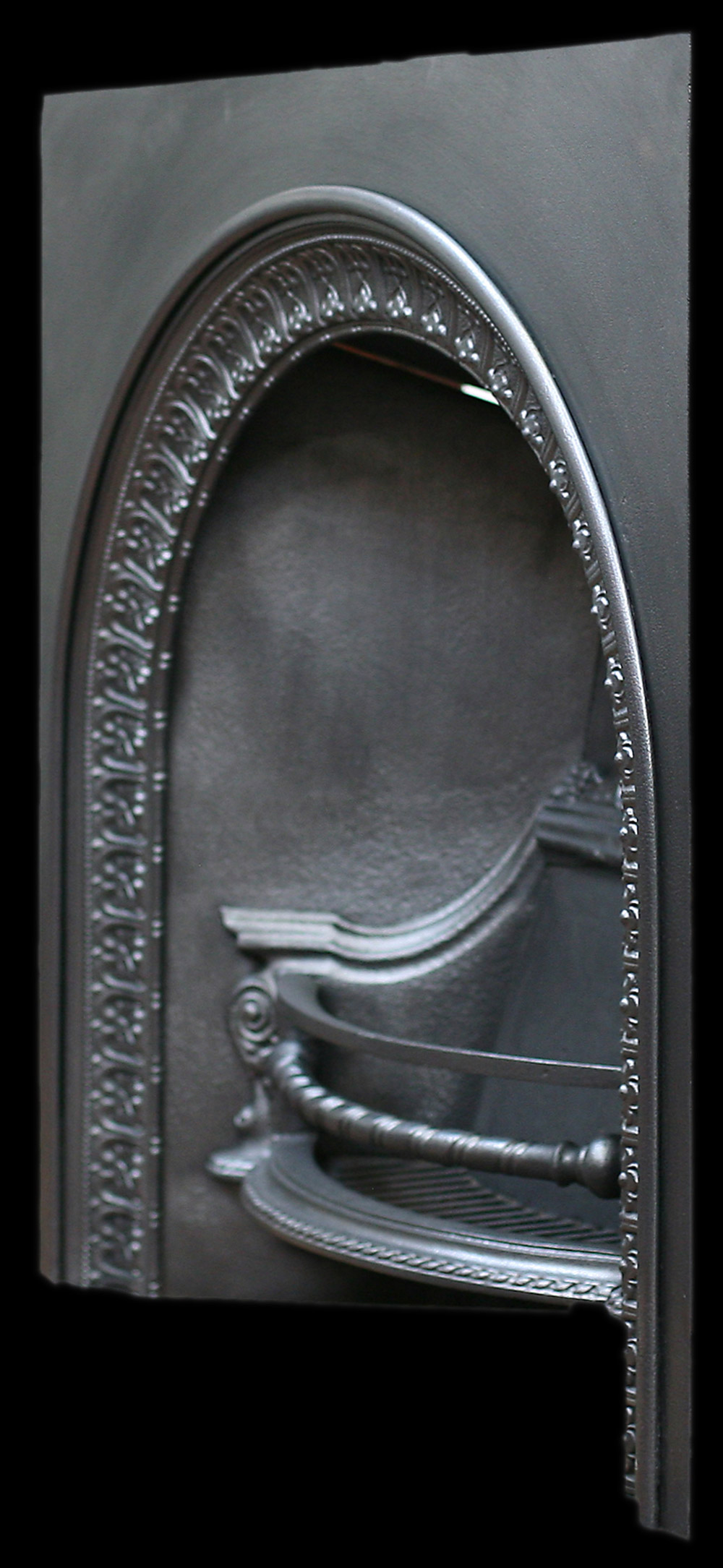 Victorian cast iron arched interior
