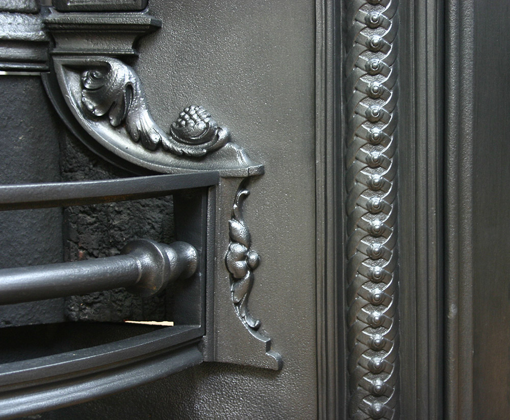 Victorian cast iron arched interior