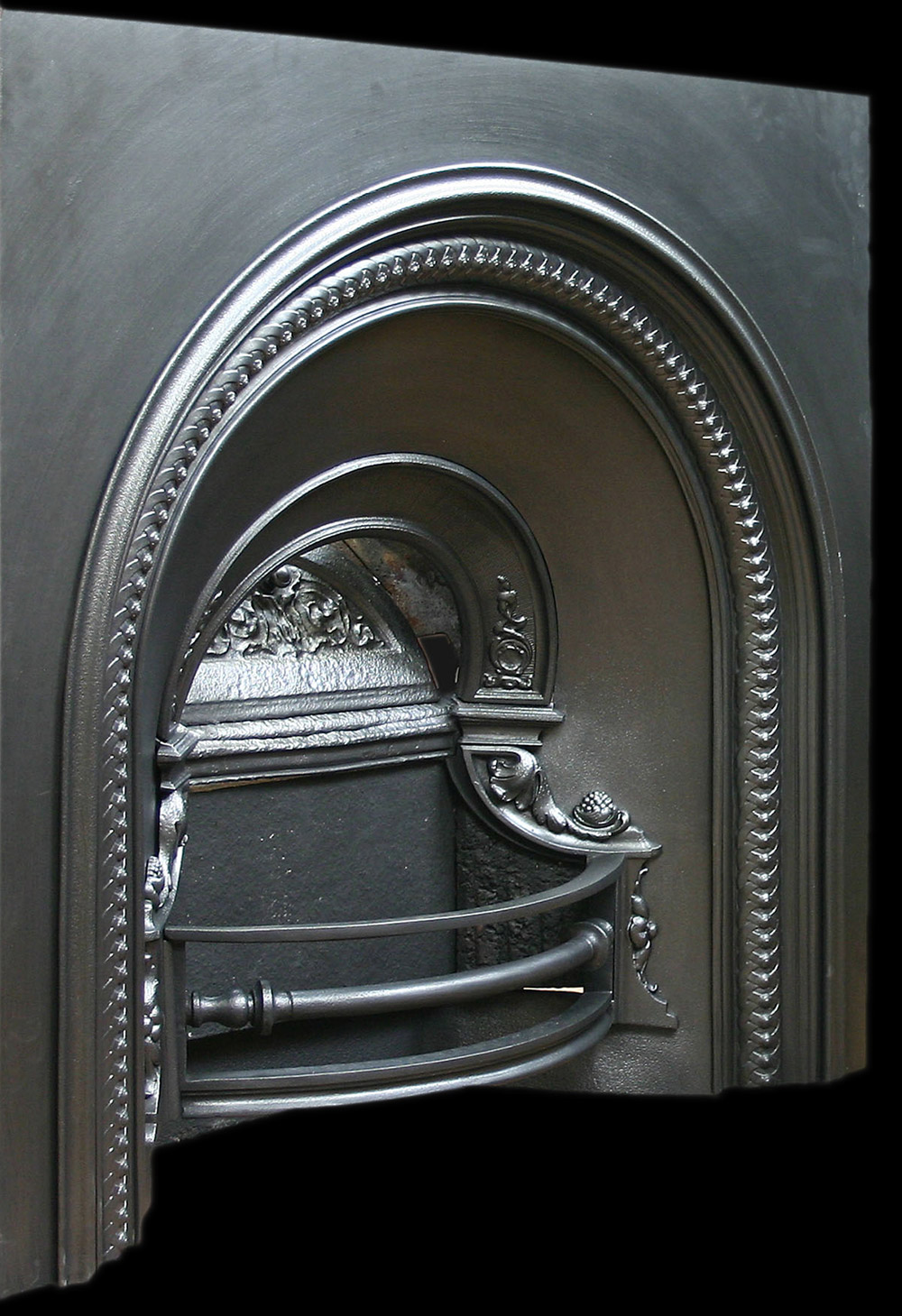 Victorian cast iron arched interior