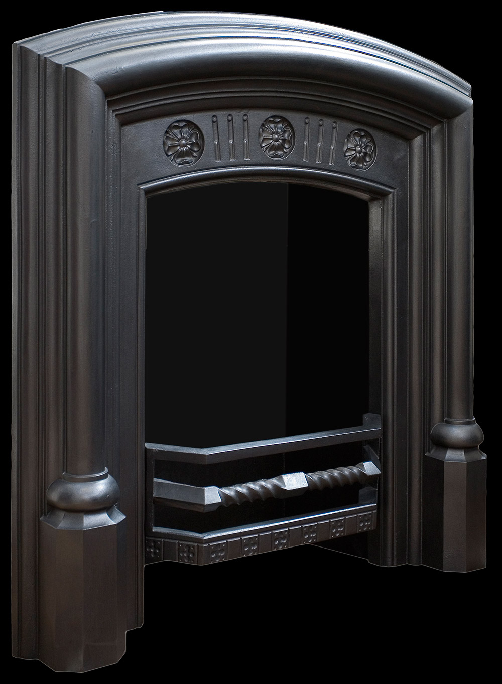 Victorian Library fireplace