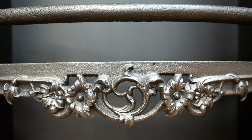 Victorian cast iron arched interior