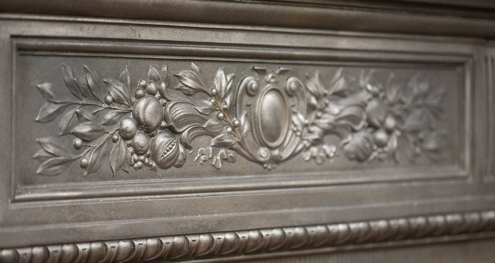 Victorian metal surround