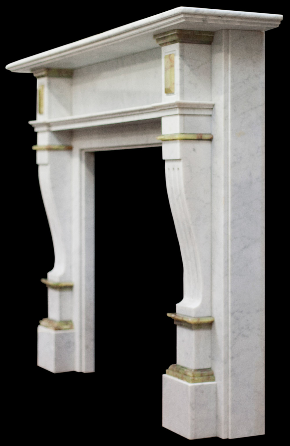 Large marble fireplace | The Antique Fireplace Restoration Company
