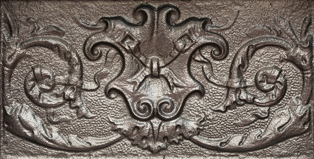 Tiled Primrose combination grate - Antique Fireplace Restoration
