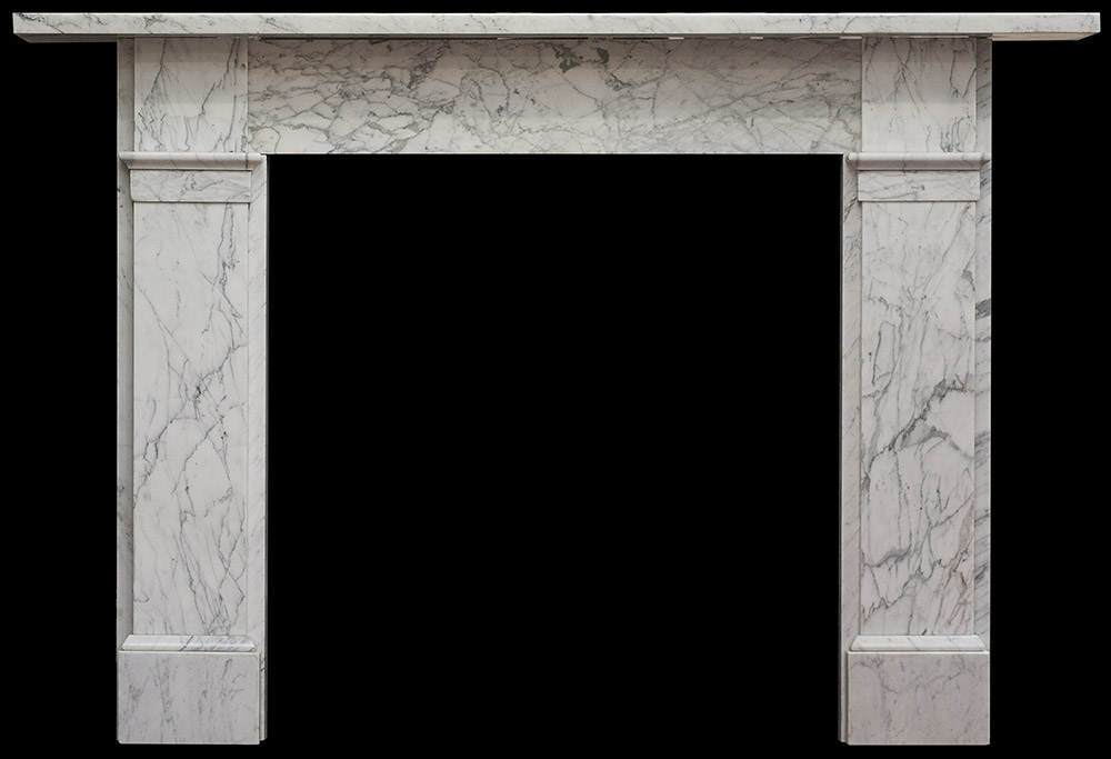 Carrara marble surround | The Antique Fireplace Restoration Company