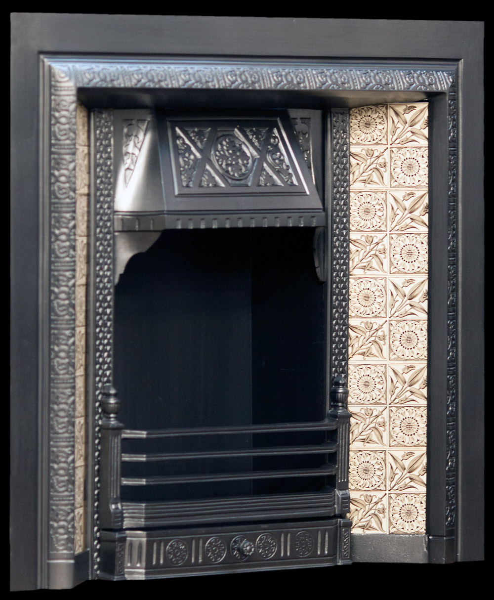 Victorian tiled insert - Beautiful fires