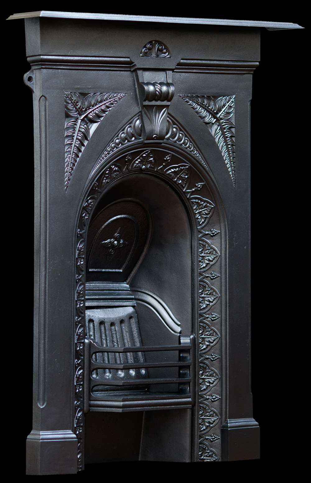 Late nineteenth century bedroom fireplace