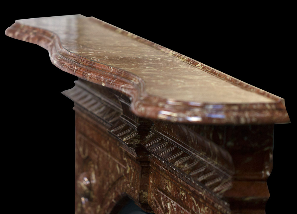 Faux marble combination grate | The Antique Fireplace Restoration Company